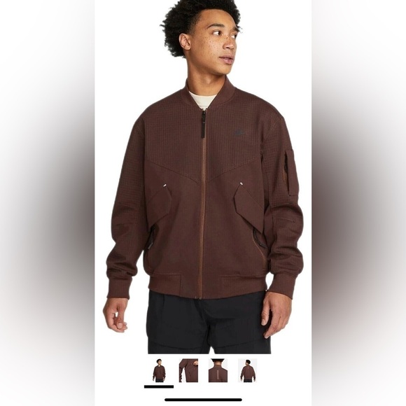 Nike | Jackets & Coats | Nike Mens Stormfit Tech Pack Full Zip Bomber ...